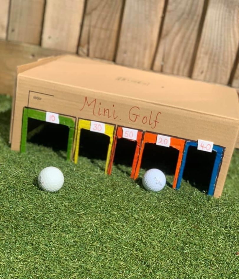 Homemade Mini Golf - Fun & Educational!